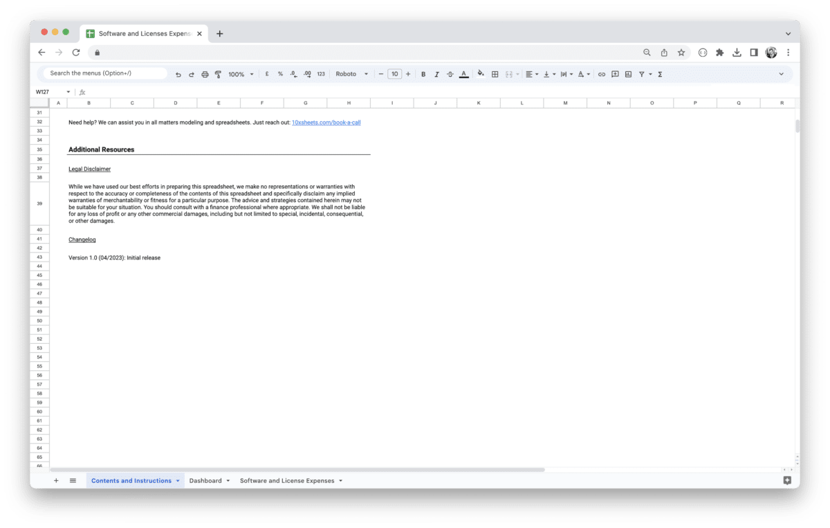 Software License Management Tool (2025) - 10XSheets
