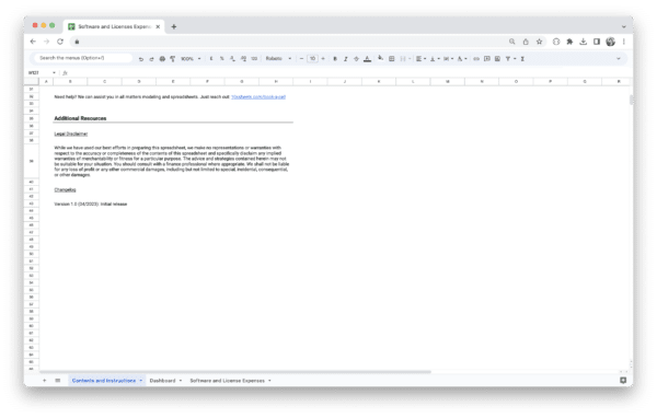 Software License Management Tool (2025) - 10XSheets
