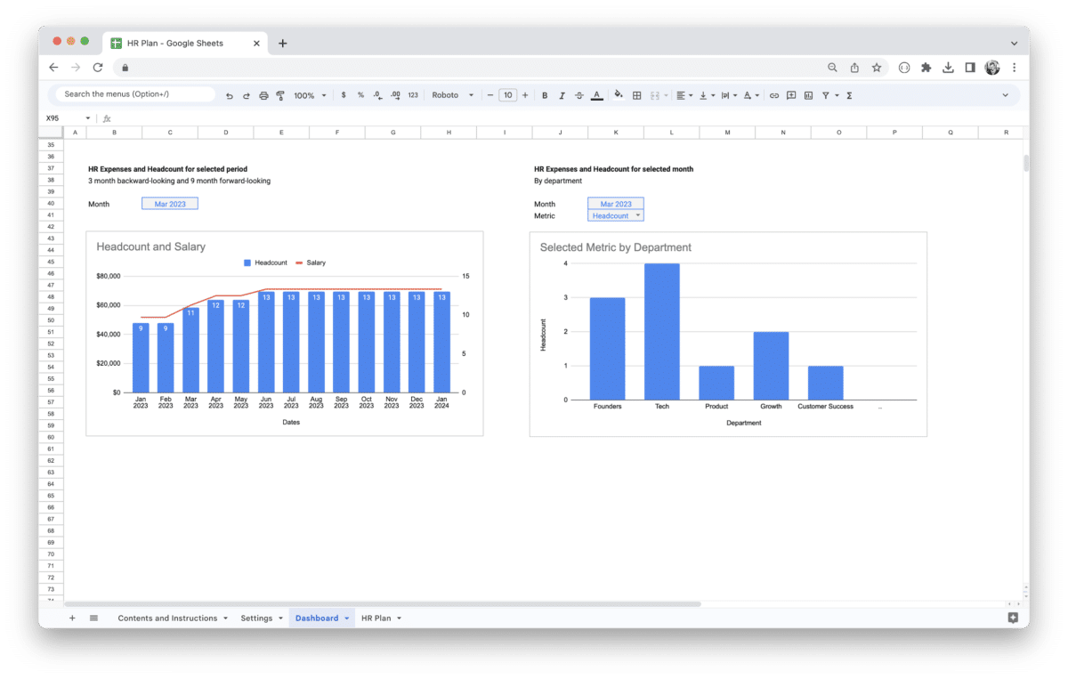 Workforce Planning Tool Template (2026) - 10XSheets