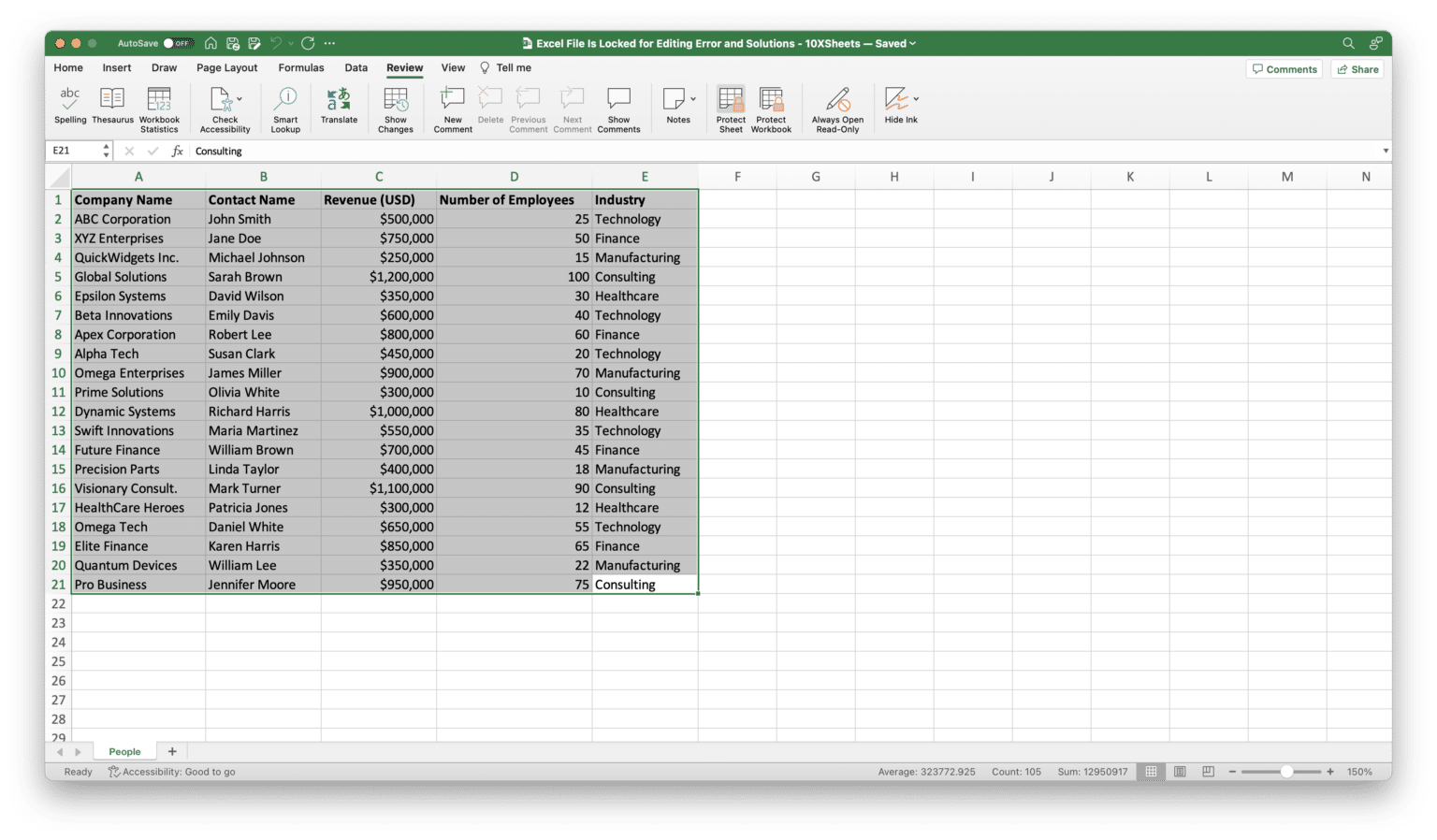 Excel File Is Locked For Editing Error And Solutions 10xsheets