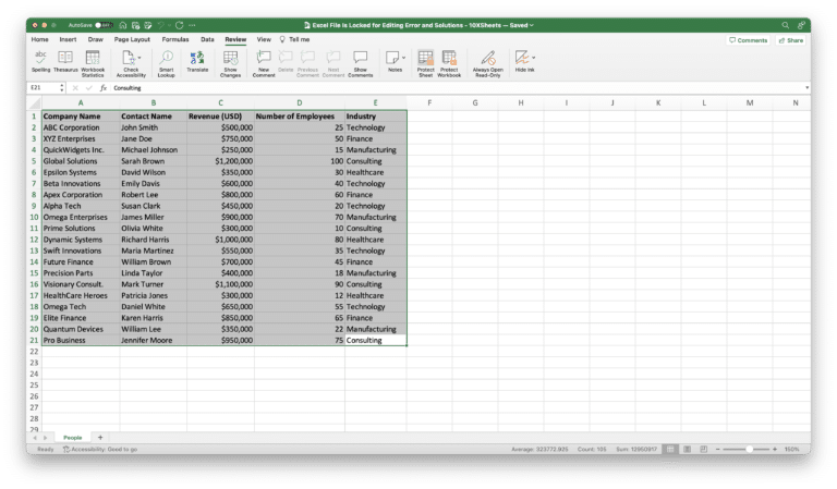"Excel File Is Locked for Editing" Error and Solutions - 10XSheets