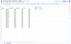 How to Add Numbers in Google Sheets: 2025 Guide - 10XSheets