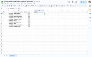 How to Add a Google Sheets Checkbox? (2025 Guide) - 10XSheets