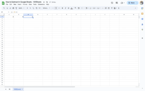 How to Subtract in Google Sheets? Multiple Cells and Columns - 10XSheets