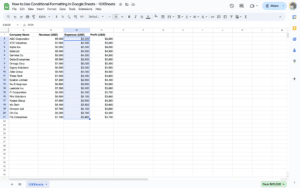 How to Use Conditional Formatting in Google Sheets (2025 Guide) - 10XSheets