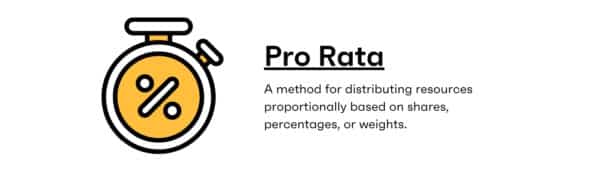 Pro Rata: Definition, Meaning, Calculation, Examples - 10XSheets
