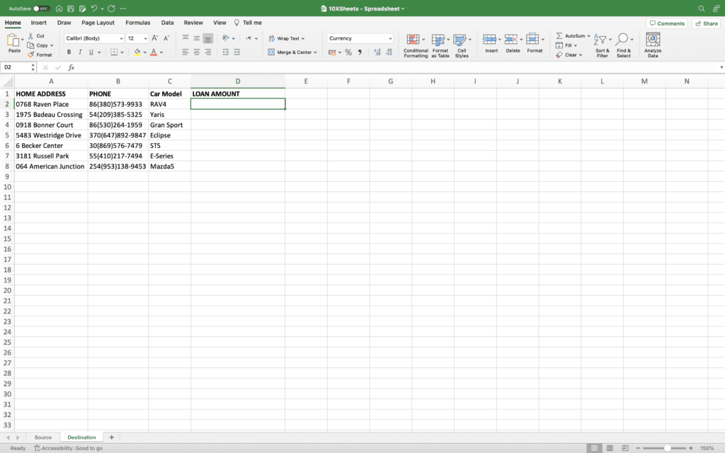 Transfer Data From One Excel Worksheet To Another Automatically 10xsheets